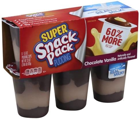 Snack Pack Chocolate Pudding Nutritional Info | Besto Blog