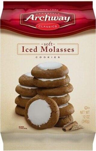 Archway Soft, Iced Molasses Archway Classics Cookies - 1, Nutrition ... Archway Soft, Iced Molasses Archway Classics Cookies - 1, Nutrition ...