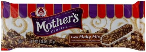 Mothers Fudge Flaky Flix Cookies - 6.25 oz, Nutrition Information | Innit