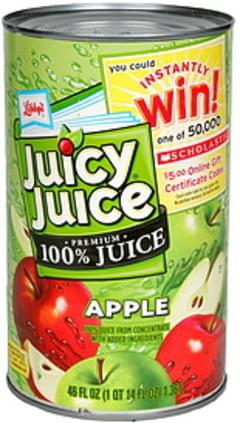 Libby's Apple 100% Juice - 46 oz, Nutrition Information | Innit