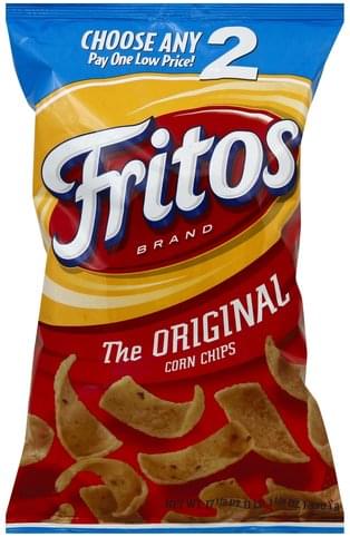 Fritos The Original Corn Chips - 17.5 oz, Nutrition Information | Innit