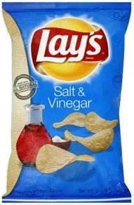 Lays Salt & Vinegar Potato Chips - 5.25 oz, Nutrition Information | Innit