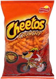 Cheetos Crunchy Cheese Flavored Snacks - 9.5 oz, Nutrition Information ...