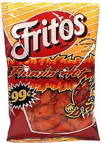 Fritos Flamin Hot Corn Chips 4 75 Oz Nutrition Information Innit