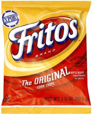 Fritos The Original Corn Chips - 1.5 oz, Nutrition Information | Innit