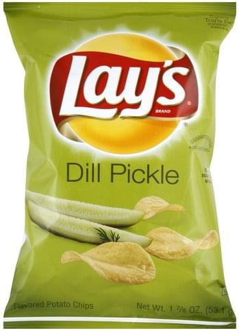 Lays Dill Pickle Potato Chips - 1.875 oz, Nutrition Information | Innit