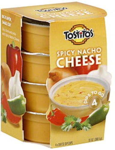 Tostitos Spicy Dip Cups Tostitos Spicy Nacho Cheese Dips To Go 1
