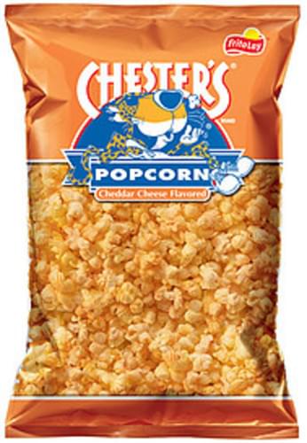 Chester's Popcorn Cheddar Cheese Flavored - 4.75 oz, Nutrition ...