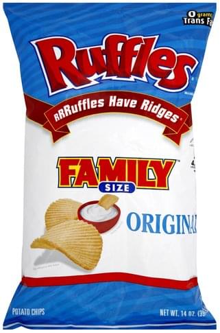 Ruffles Original Potato Chips - 14 oz, Nutrition Information | Innit