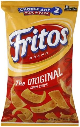 Fritos Corn Chips - 18 oz, Nutrition Information | Innit