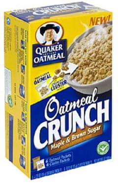 Great Value Sugar Free Maple & Brown Sugar Instant Oatmeal - 8 ...