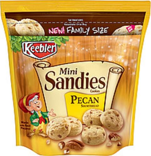 Keebler Mini Sandies Pecan Shortbread Cookies - 27 oz, Nutrition ...
