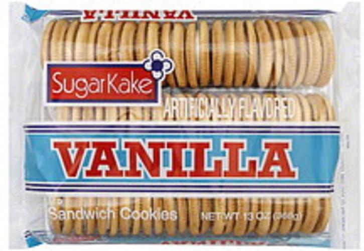 Sugar Kake Sandwich Cookies Duplex Creme 13 Oz 12 Pkg Nutrition