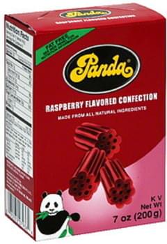 Panda Raspberry Licorice - 12 pkg, Nutrition Information | Innit