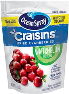 Ocean Spray Watermelon Flavored Sweetened Dried Ocean Spray Craisins ...