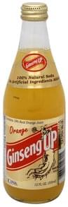 Ginseng Up 100% Natural, Orange Soda - 12 oz, Nutrition Information | Innit