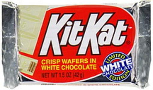 Kit Kat Limited Edition, White Chocolate Bar - 1.5 oz, Nutrition ...