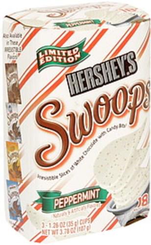 Swoops Hershey's Peppermint Candy Slices - 3 ea, Nutrition Information ...