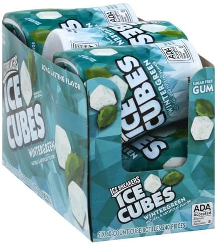 Ice Cubes Gum Wintergreen