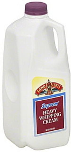 Land O Lakes Heavy Whipping Cream - 0.5 gl, Nutrition Information | Innit Land O Lakes Heavy Whipping Cream - 0.5 gl, Nutrition Information | Innit
