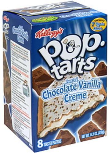 Pop Tarts Frosted Chocolate Vanilla Creme Toaster Pastries - 8 ea ...