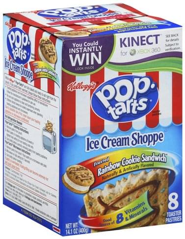 Pop Tarts Rainbow Cookie Sandwich
