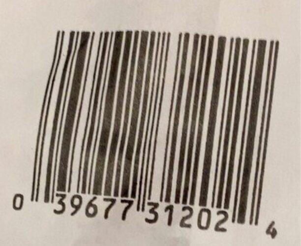 Wonder Bread Barcode
