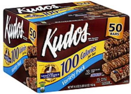 Kudos Milk Chocolate, Variety Pack Granola Bars - 50 ea, Nutrition ...