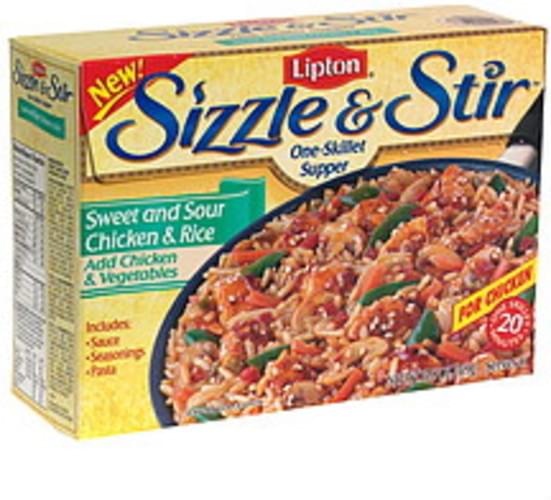 Lipton Sweet and Sour Chicken & Rice One Skillet Supper - 14.8 oz ...
