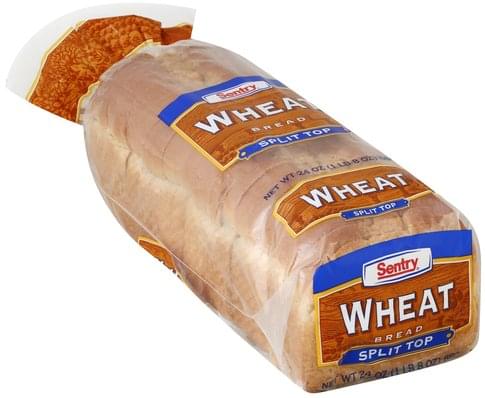 Sentry Wheat, Split Top Bread - 24 oz, Nutrition Information | Innit