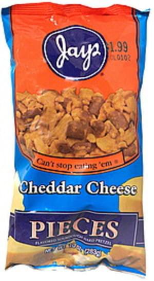 Jays Cheddar Cheese Pretzel Pieces - 10 oz, Nutrition Information | Innit Jays Cheddar Cheese Pretzel Pieces - 10 oz, Nutrition Information | Innit