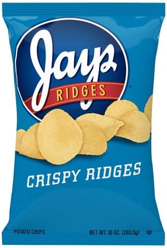 Lays Ridges Potato Chips - 10 oz, Nutrition Information | Innit