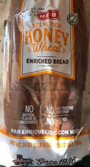 Heb Honey Wheat Bread Nutrition Facts | Besto Blog