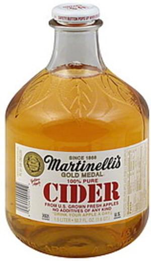 Martinellis 100% Pure Martinelli's Apple Cider - Case of 6 - 50.7 Fl oz ...