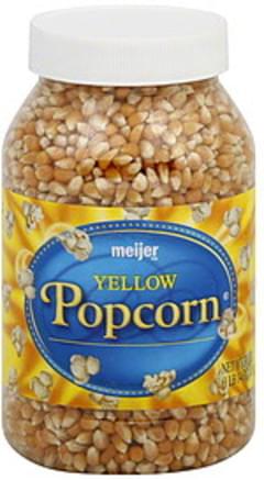 Meijer Yellow Popcorn - 30 oz, Nutrition Information | Innit
