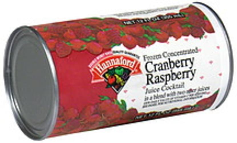 Hannaford Cranberry Raspberry Juice Cocktail Frozen Concentrate - 12 oz ...