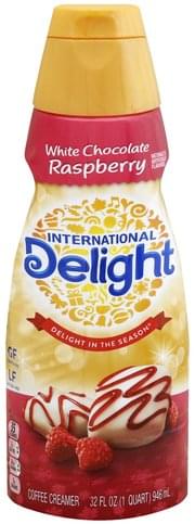 International Delight White Chocolate Raspberry Coffee Creamer - 32 oz ...