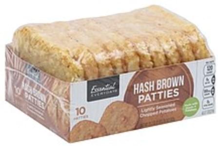 Great Value Hash Brown Patties - 22.5 oz, Nutrition Information | Innit