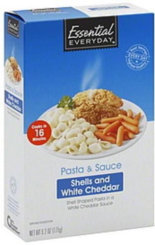 Essential Everyday Shells and White Cheddar Pasta & Sauce - 6.2 oz ...
