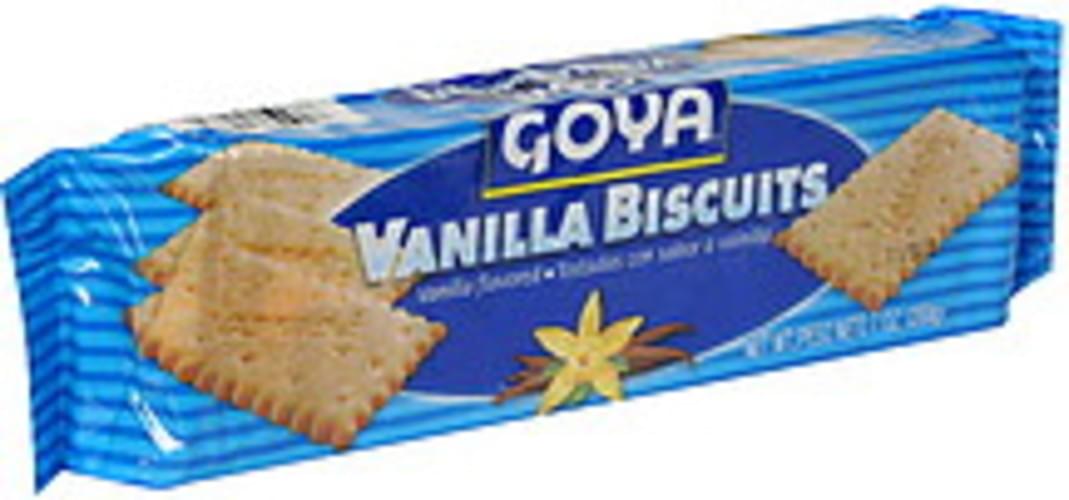 Goya Vanilla Biscuits - 7 oz, Nutrition Information | Innit