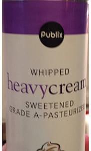 Braum's Grocery Light Whipped Cream - 6 g, Nutrition Information | Innit