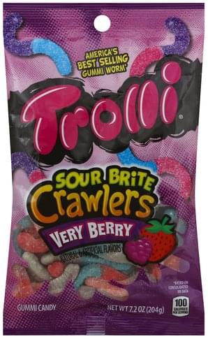 Trolli Very Berry Gummi Candy - 7.2 oz, Nutrition Information | Innit