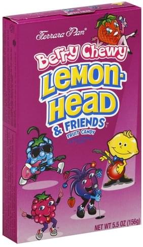 Lemonhead Berry Chewy Fruit Candy - 5.5 oz, Nutrition Information | Innit