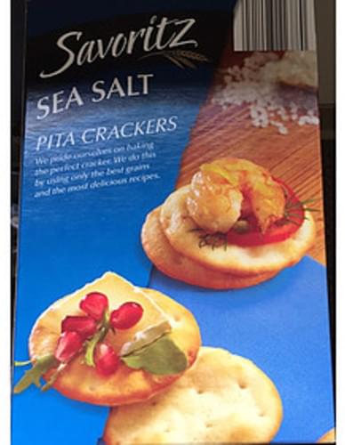 Savoritz Pita Crackers Sea Salt