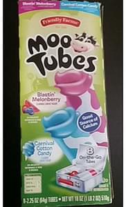 Friendly Farms Variety Pack Moo Tubes - 64 g, Nutrition Information | Innit