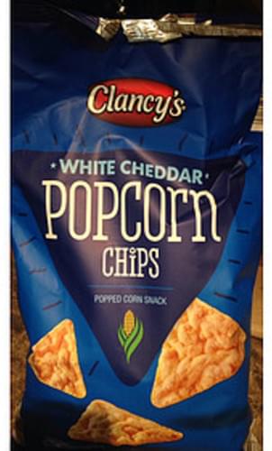 Clancy's White Cheddar Popcorn Chips - 28 g, Nutrition Information | Innit