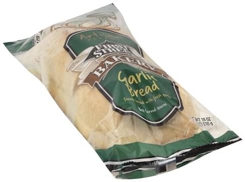 First Street Garlic Bread - 18 oz, Nutrition Information | Innit