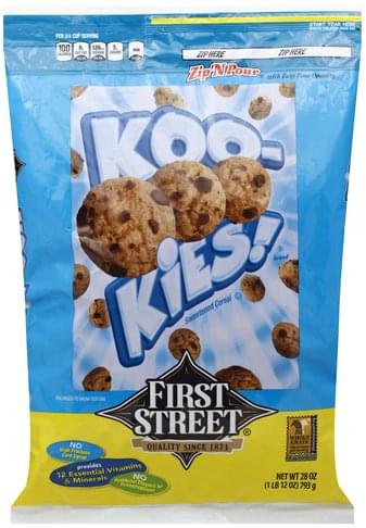 First Street Sweetened Cereal - 28 oz, Nutrition Information | Innit