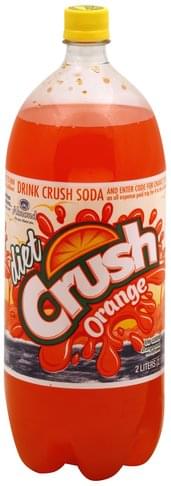 Crush Diet, Orange Soda - 2 l, Nutrition Information | Innit