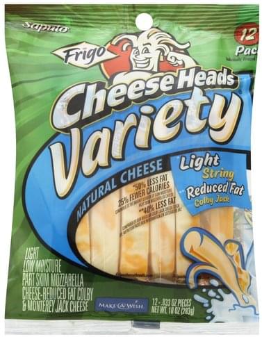 Saputo Variety String Cheese - 12 ea, Nutrition Information | Innit
